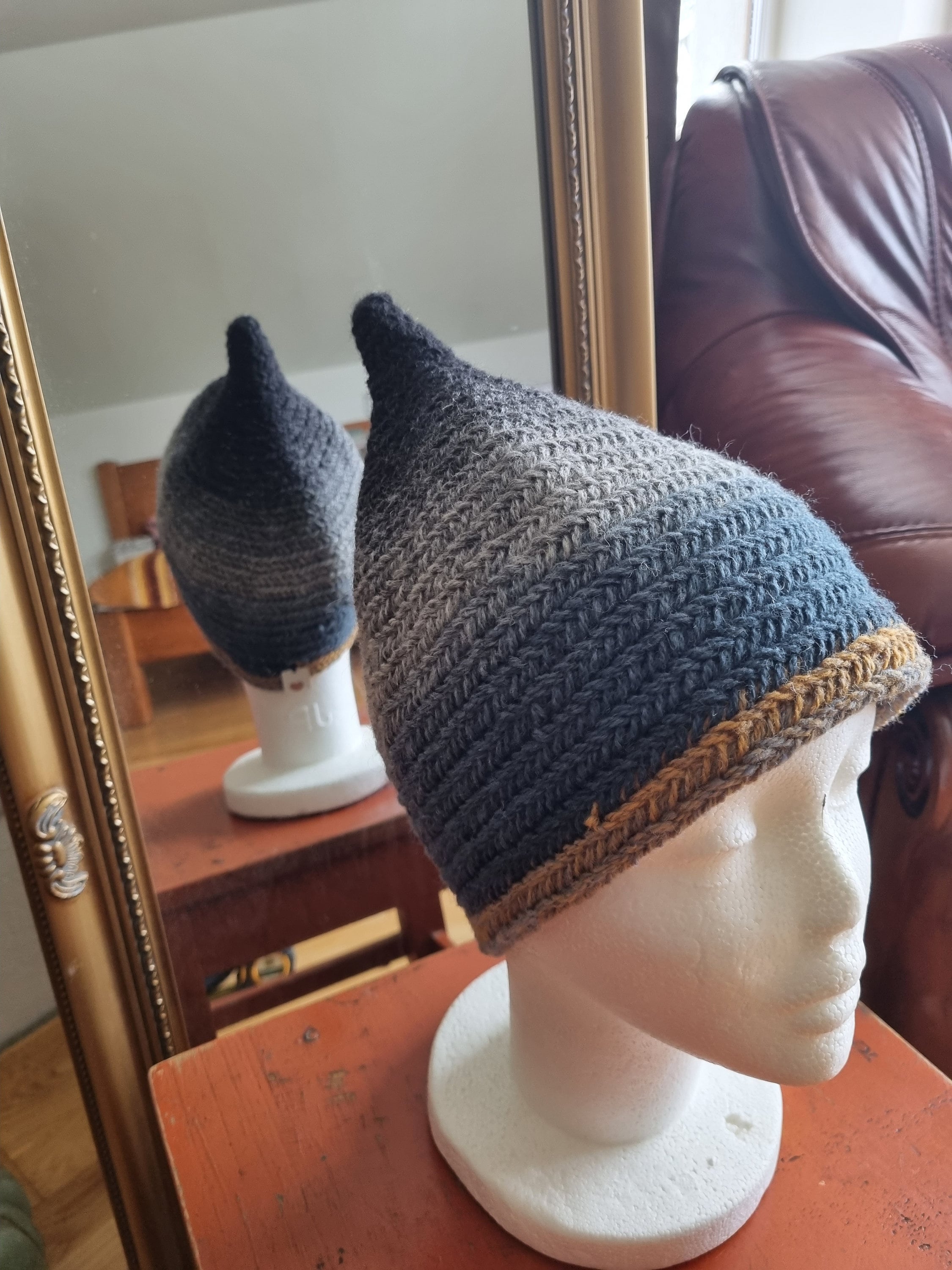 Nalbinding Hat Viking Hat. - Etsy