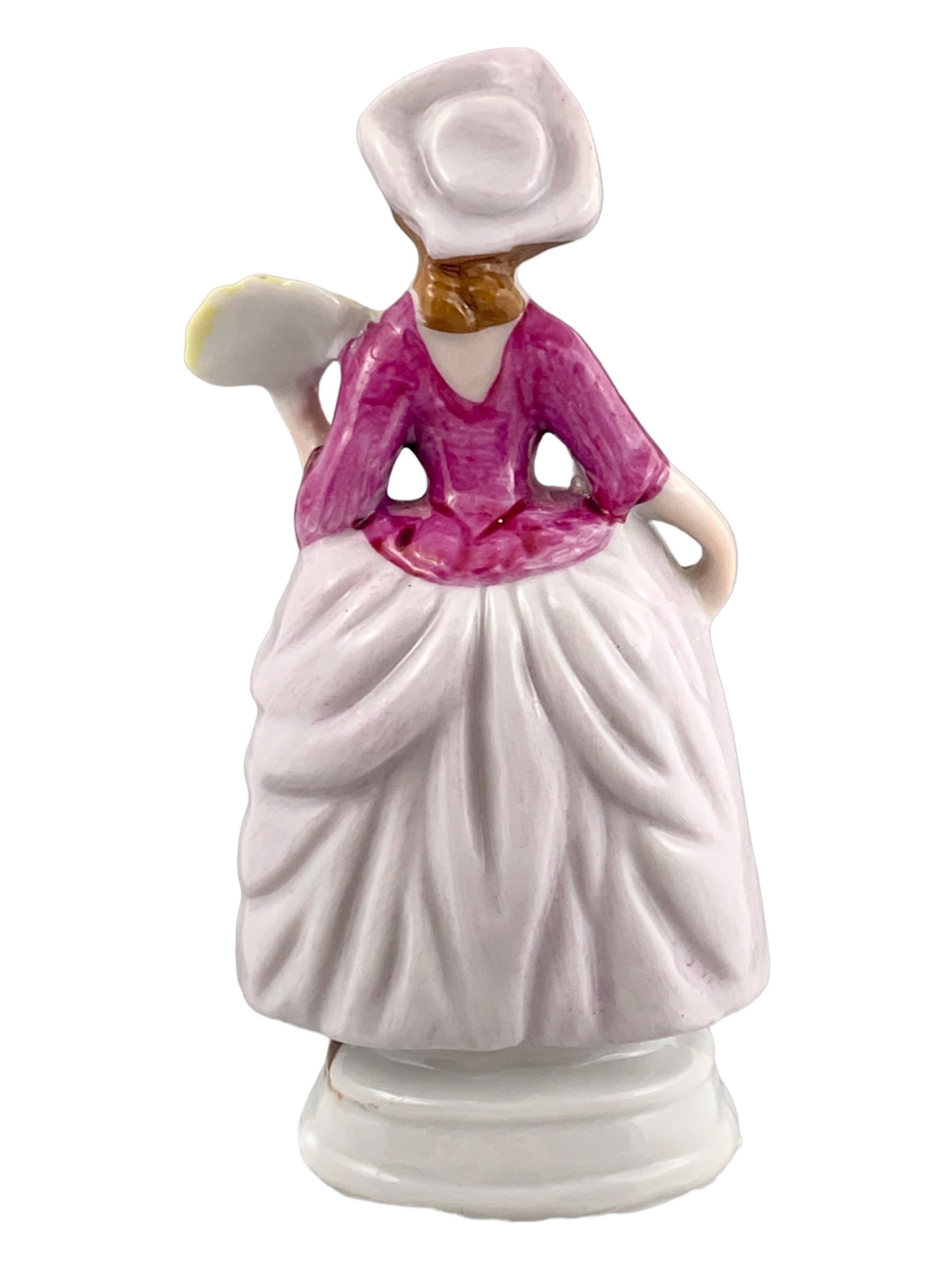 German Porcelain Matching Figurines Georgian Gentleman and Lady on ...