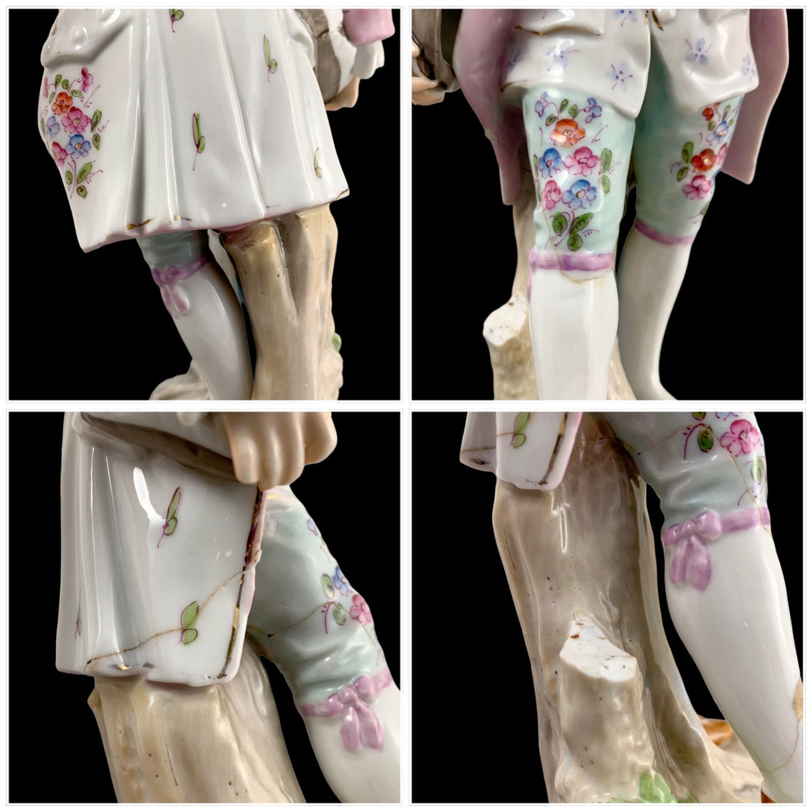 Antique 1830s Meissen Porcelain Figurine of Regency Dandy - Etsy