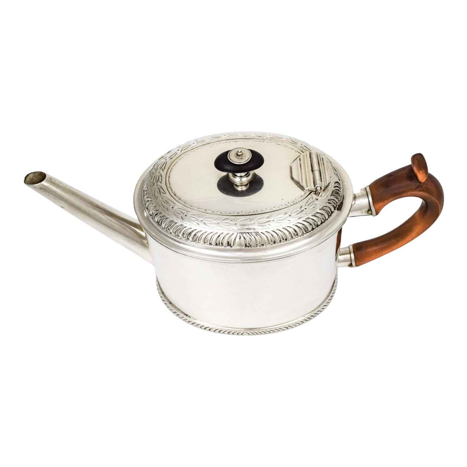 Antique George III Newcastle Sterling Silver Teapot, David Crawford ...