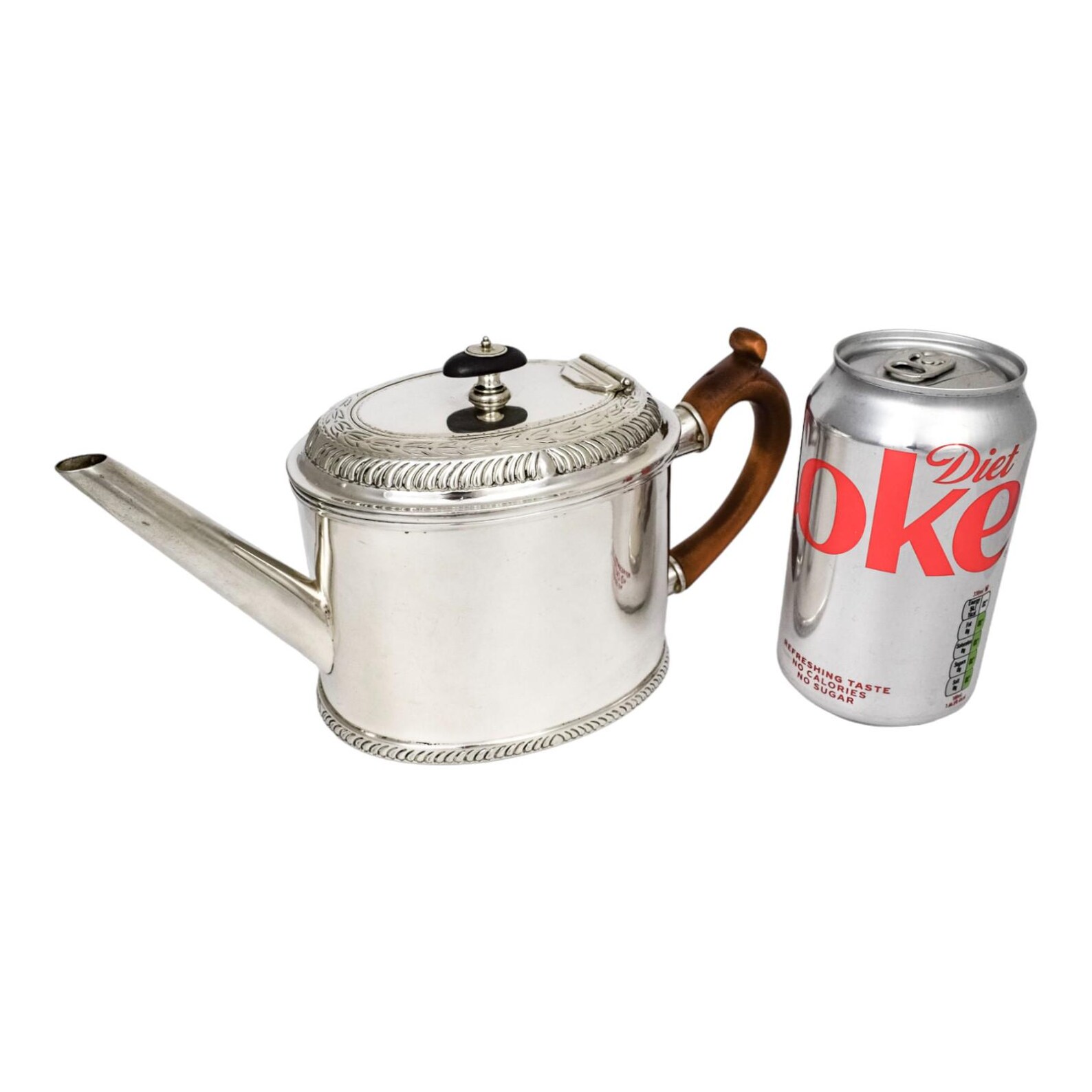 Antique George III Newcastle Sterling Silver Teapot, David Crawford ...