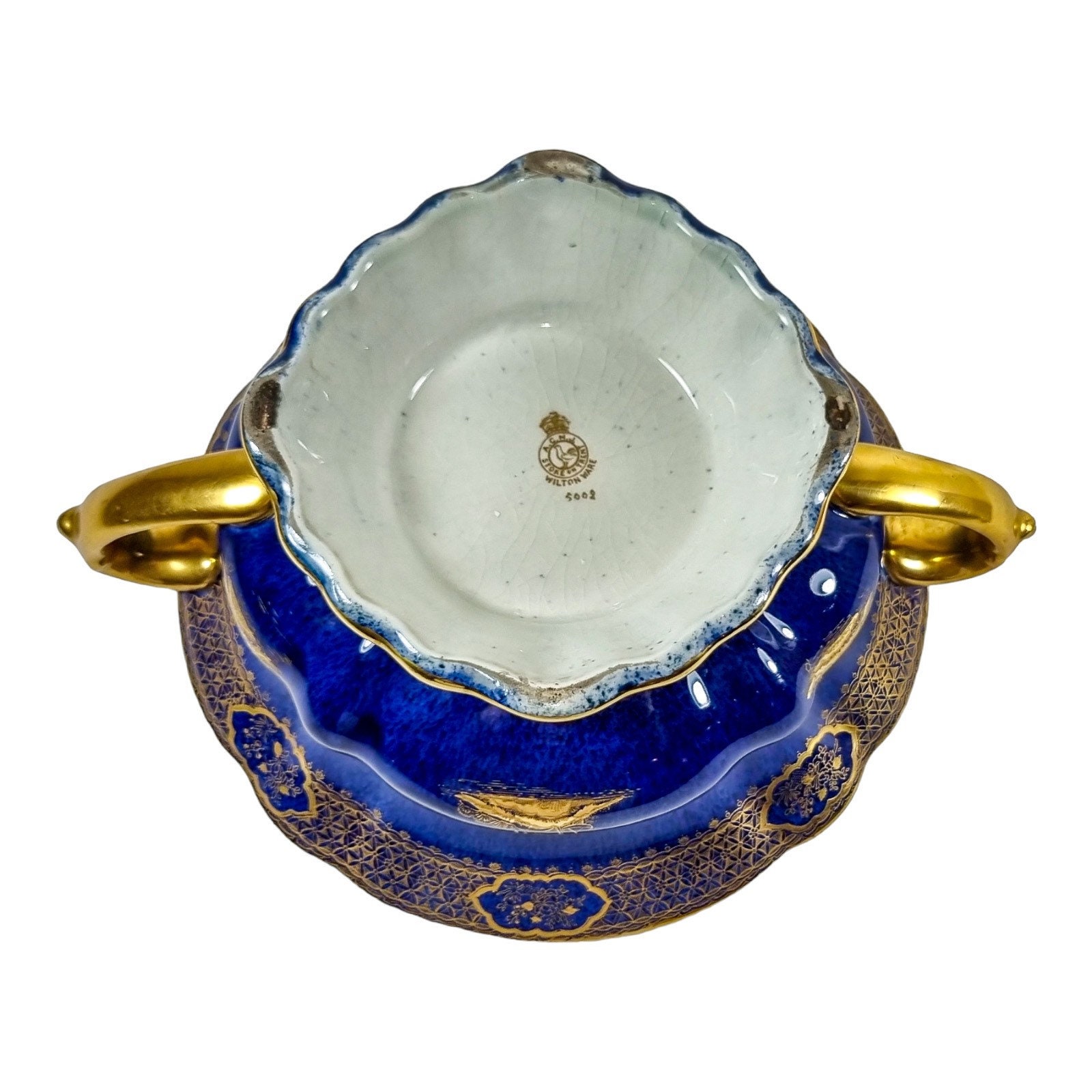 Large Art Deco Wilton Ware Centrepiece Two-handled Bowl, AG Harley ...