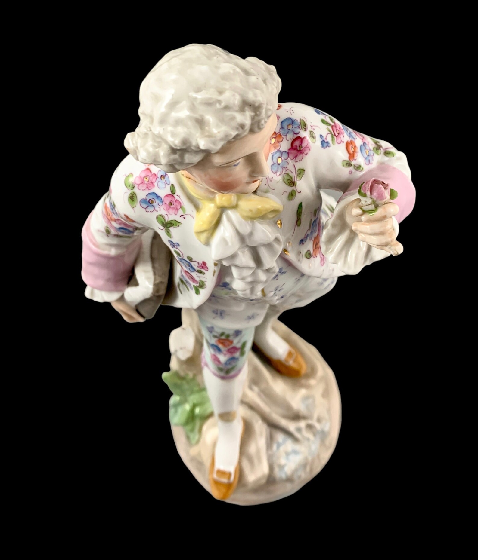 Antique 1830’s Meissen Porcelain Figurine of Regency Dandy Gentleman ...
