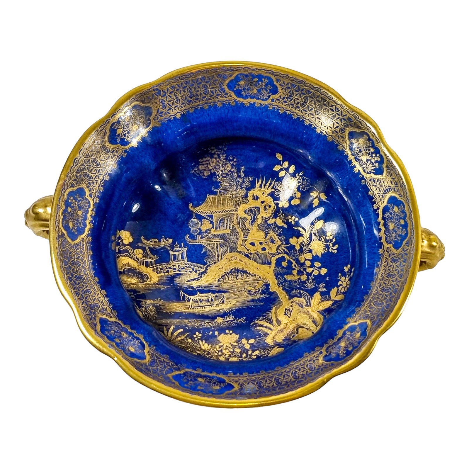Large Art Deco Wilton Ware Centrepiece Two-handled Bowl, AG Harley ...