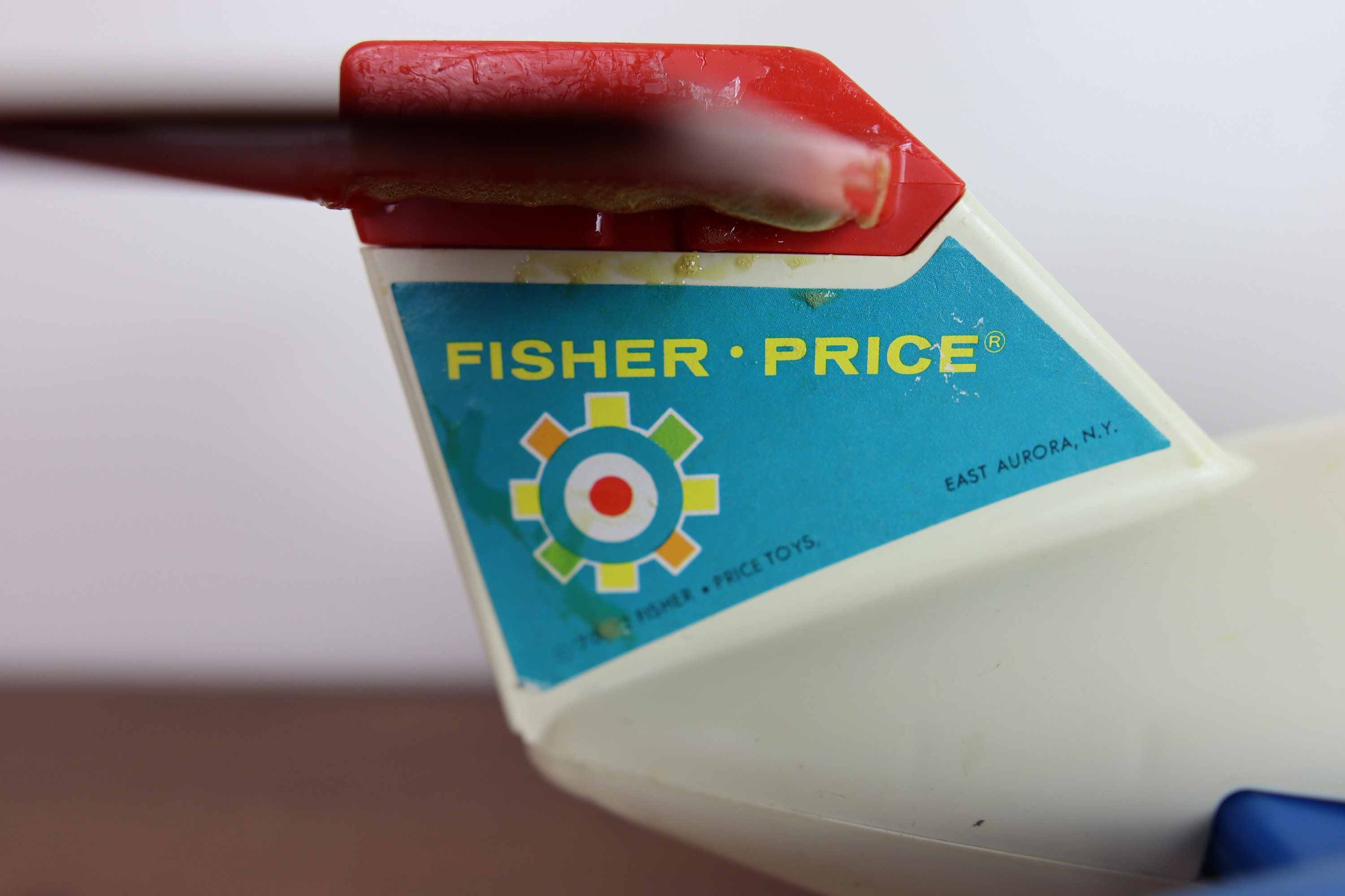 Classic Vintage 1970 Usa-made Fisher Price Little People fun Jet 183 ...
