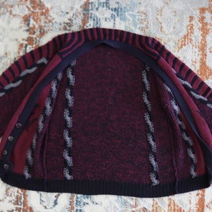 Rare Vintage Late 1980s Randy River Mens Large Knit Cardigan Sweater - Etsy