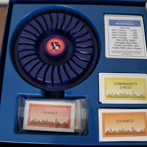 Rare Vintage 1996 Parker Brothers Monopoly Deluxe Edition - Bilingual ...