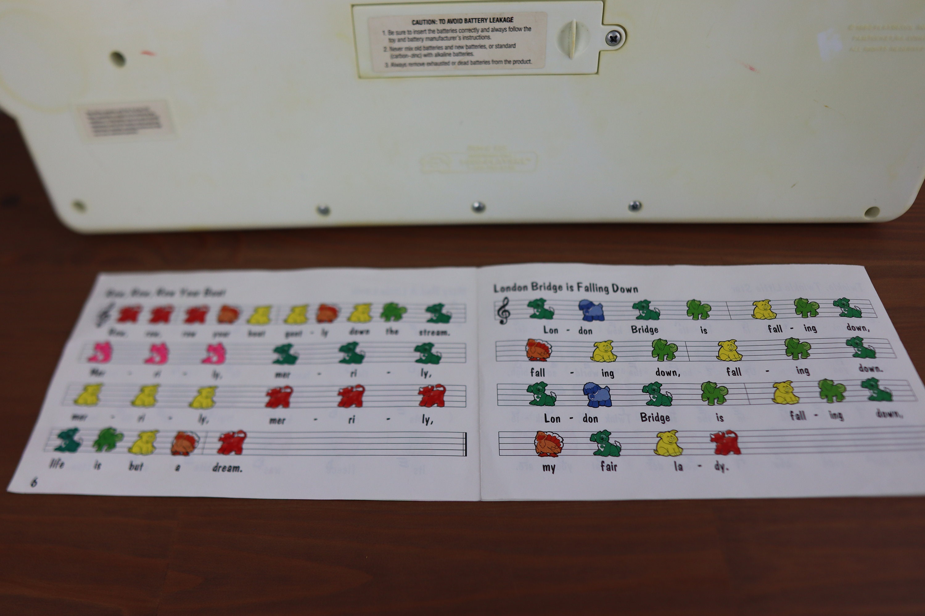 Rare Vintage 1990 Playskool Barney's Animal Keyboard With - Etsy