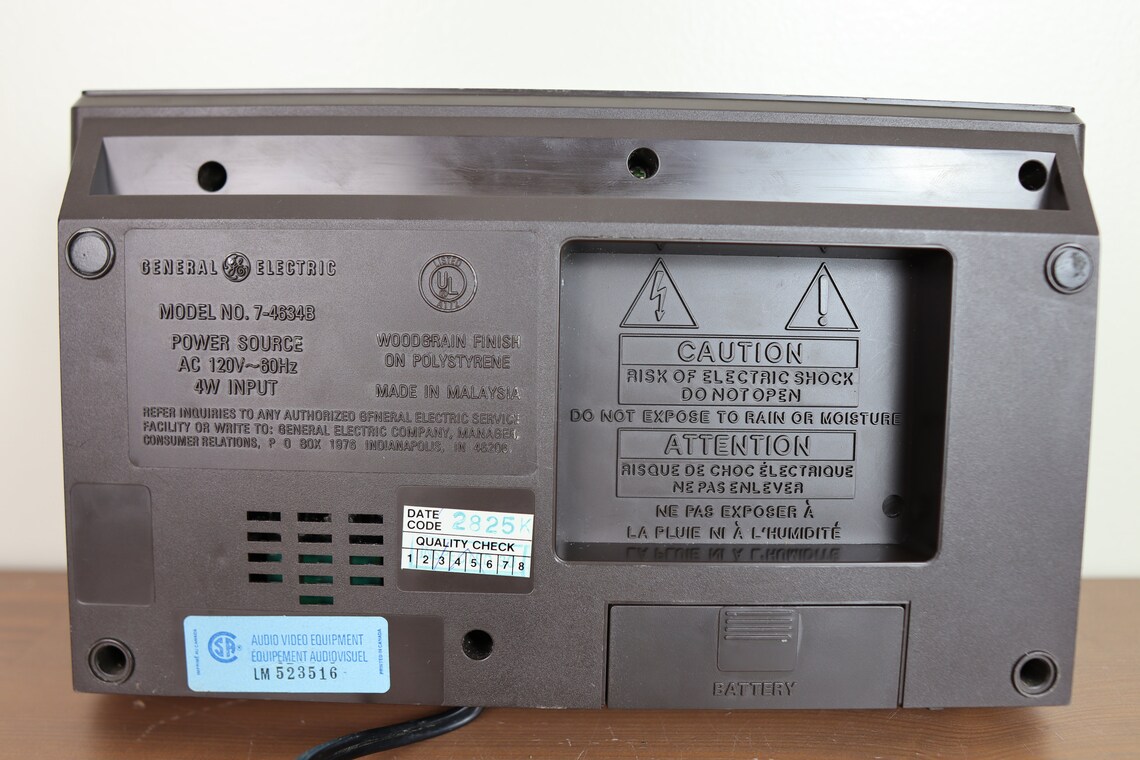 Beautiful Vintage 1980s General Electric Digital Alarm Clock - Etsy