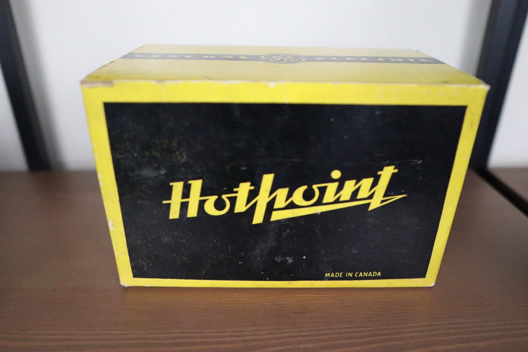 Vintage 1950s General Electric Hotpoint Iron - Canadian Made 6 Lb ...