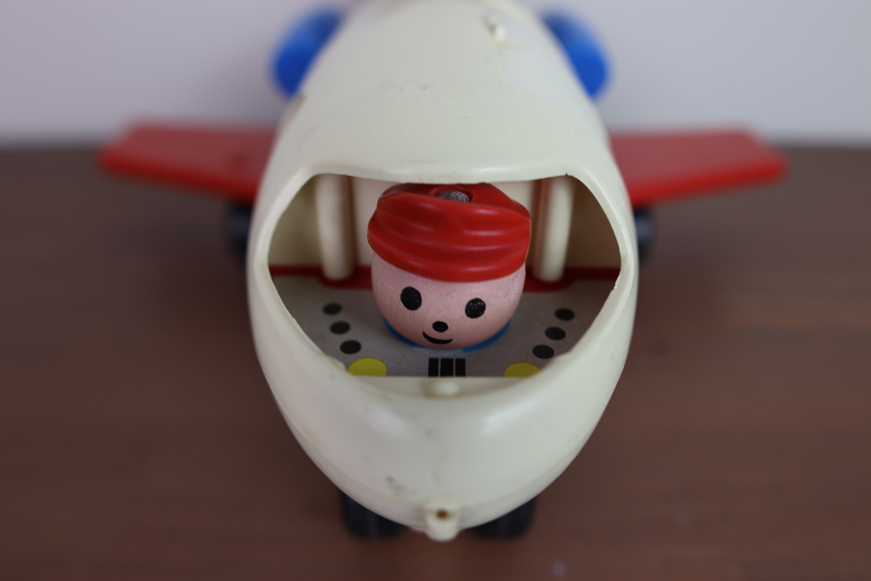 Classic Vintage 1970 Usa-made Fisher Price Little People fun Jet 183 ...