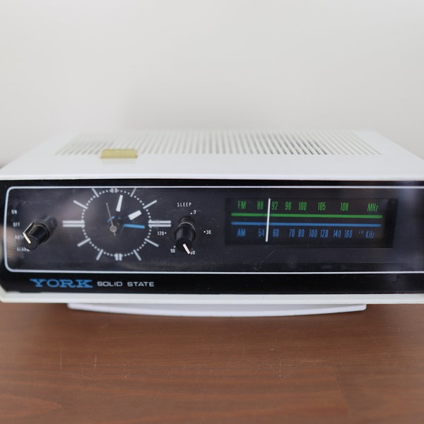 1960s Clock Radio - Etsy