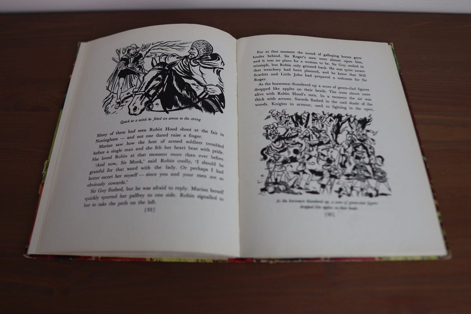 Beautiful Vintage Late 1950s Robin Hood and His Merry Men Early Reader ...