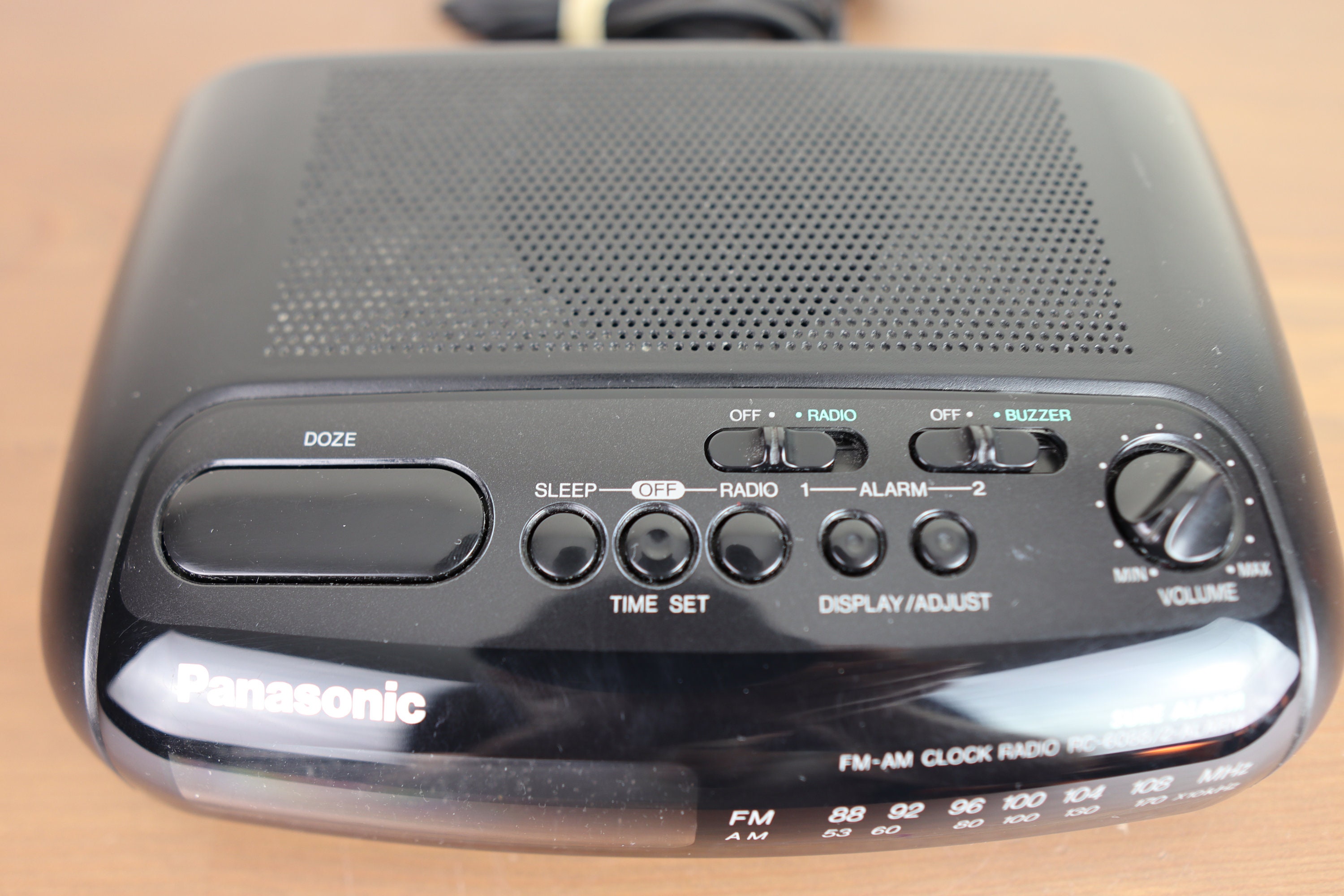 Classic Vintage Early 1990s Panasonic Digital 2-alarm Clock - Etsy