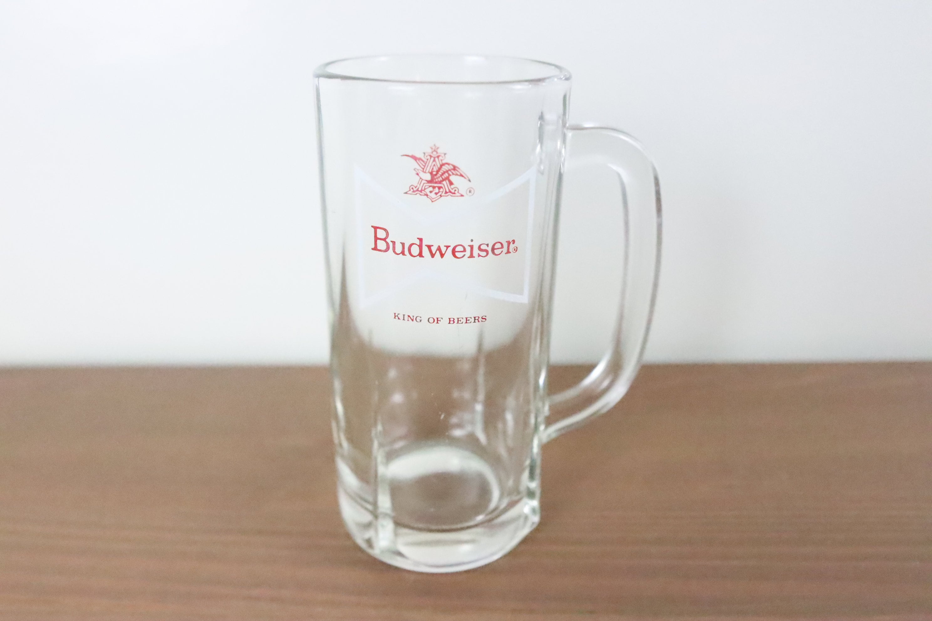 Classic Vintage 1980s Budweiser Beer Glass in Excellent Condition ...