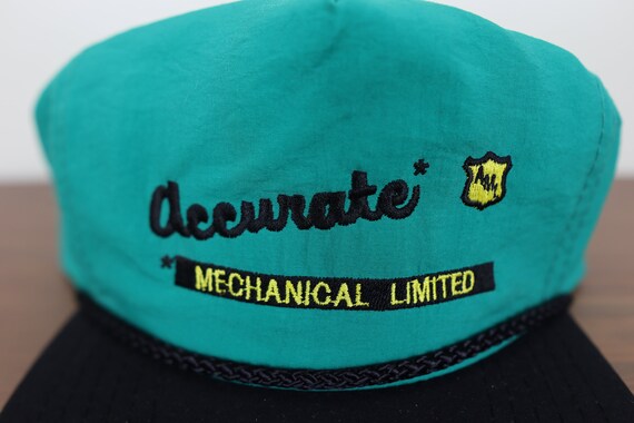 Vintage 1980s Accurate Mechanical Limited Trucker Cap… - Gem