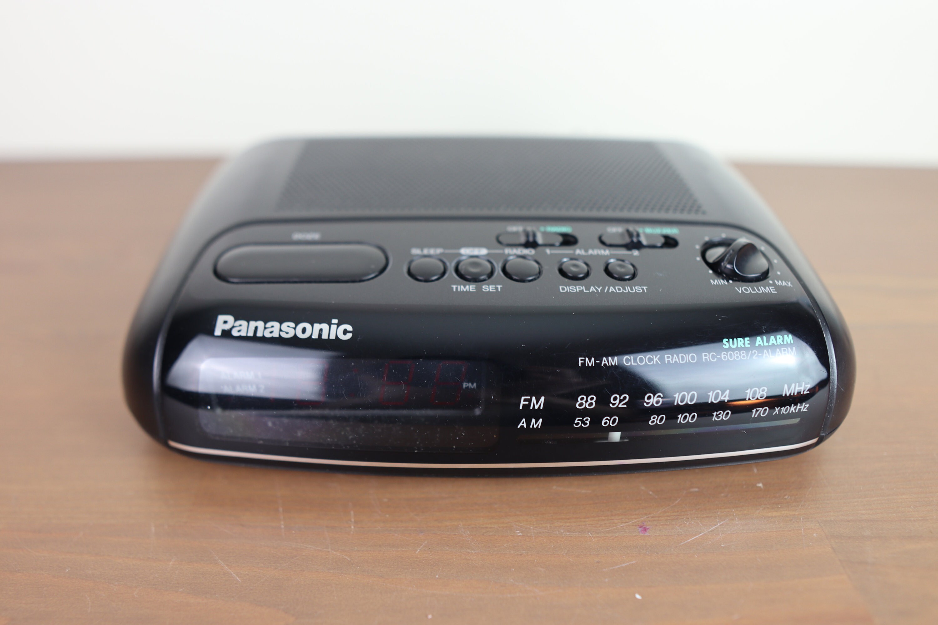 Classic Vintage Early 1990s Panasonic Digital 2-alarm Clock - Etsy