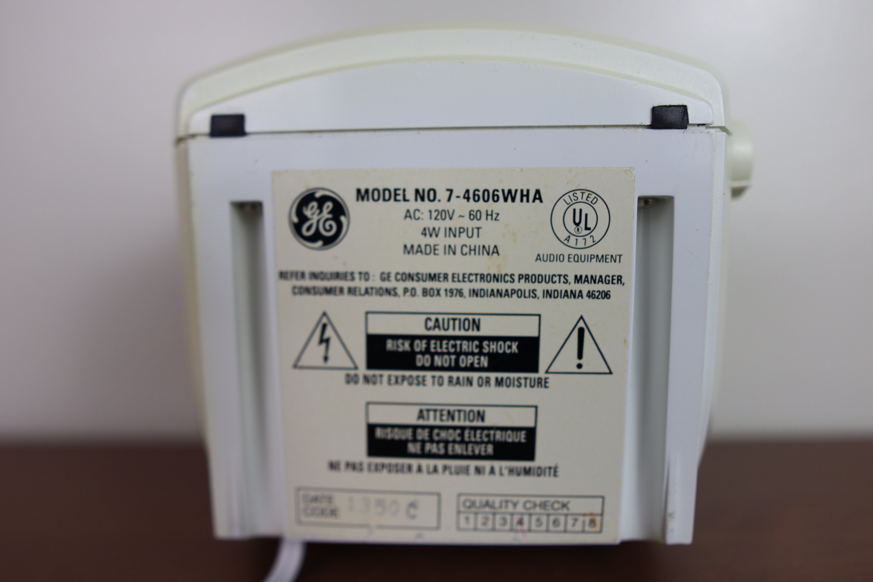 Classic Vintage 1980s General Electric Digital Bedside Alarm - Etsy