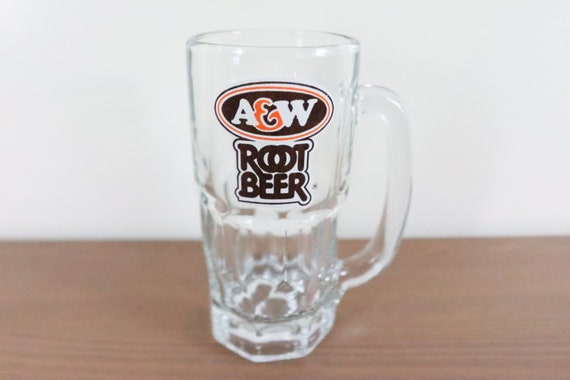 Rare Vintage 1980s Large A&W Root Beer Glass Mug No Damage - Etsy