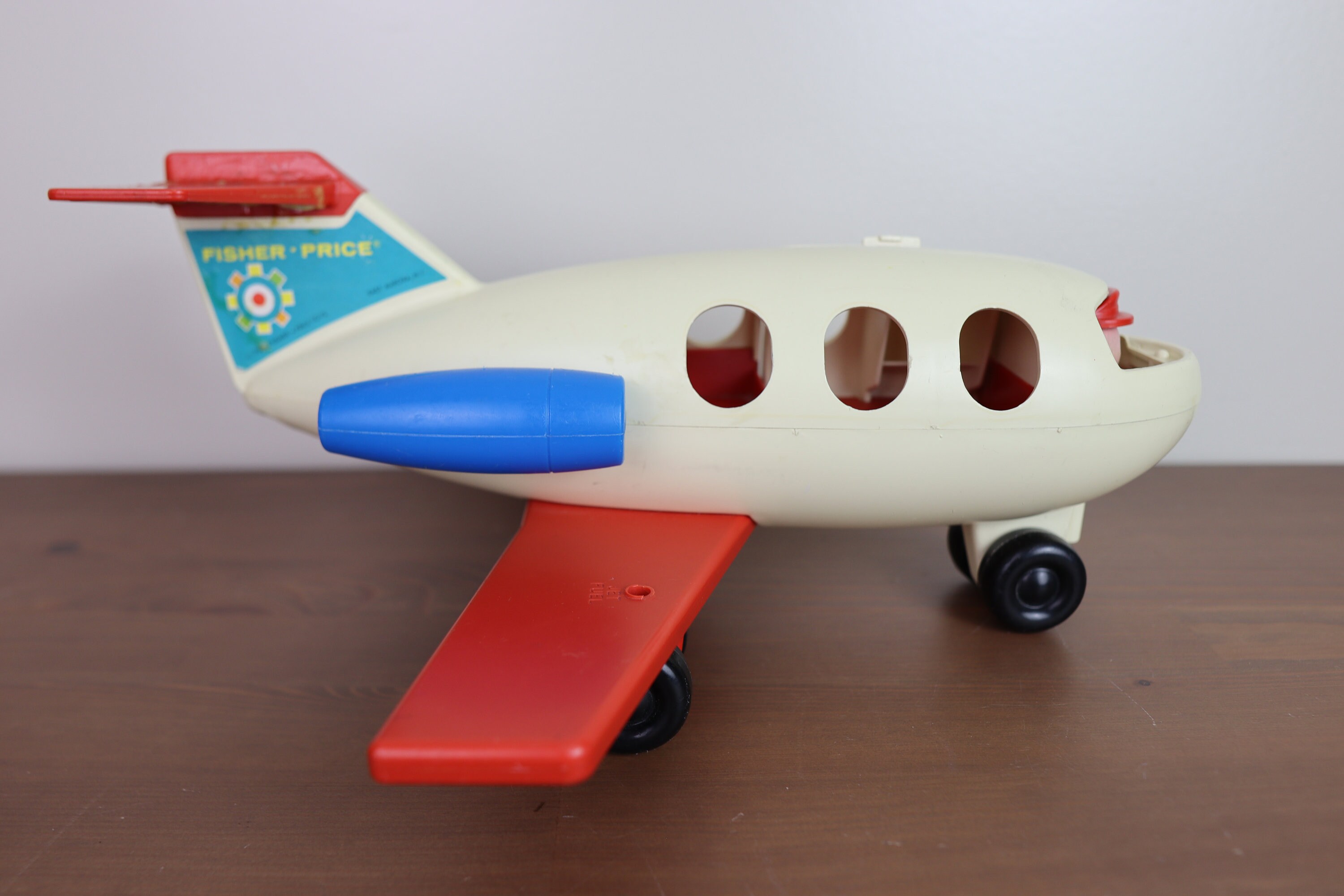 Classic Vintage 1970 Usa-made Fisher Price Little People fun Jet 183 ...