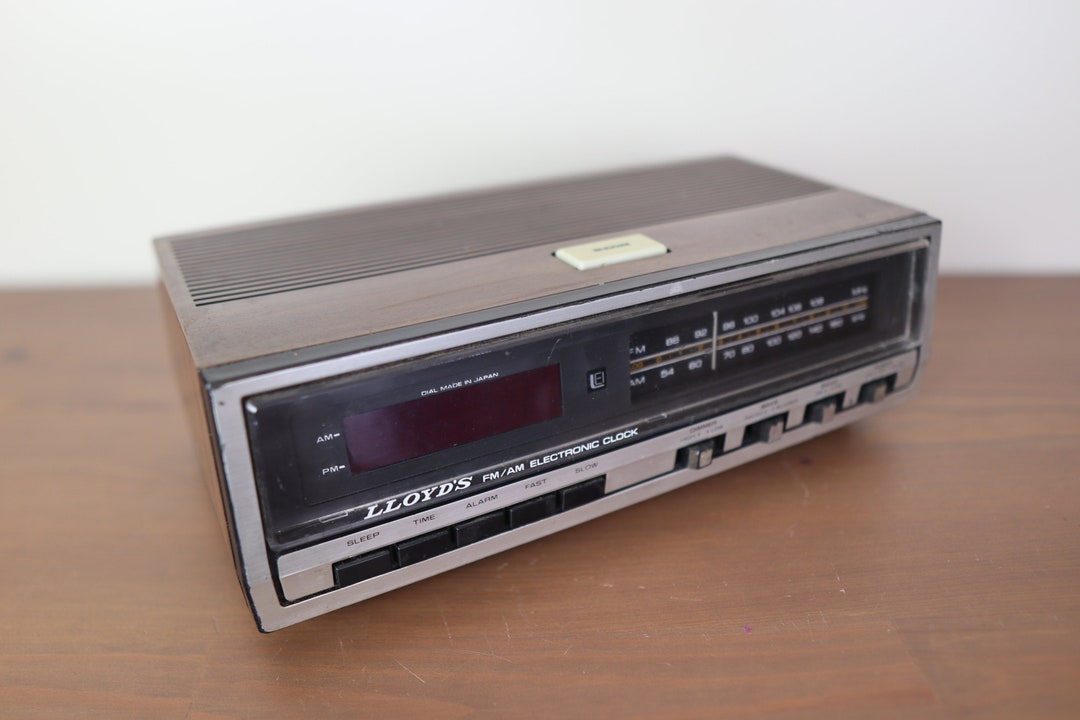 Classic Vintage 1980s Lloyd's Digital Electronic Large Alarm Clock ...