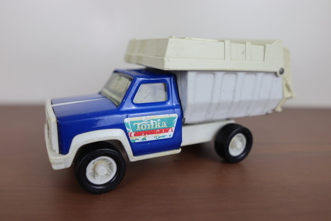 Rare Vintage 1970s Metal Tonka Garbage Truck - Excellent Condition ...