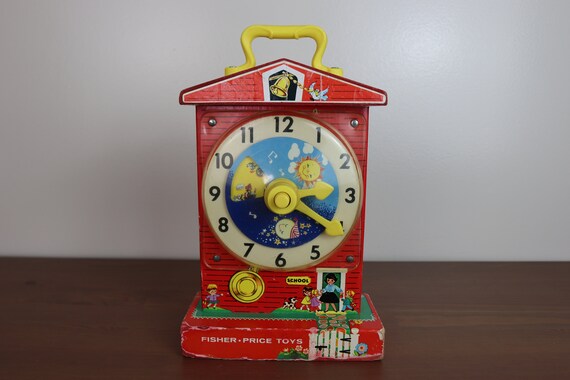 Classic Vintage 1968 Fisher Price music Box Teaching - Etsy