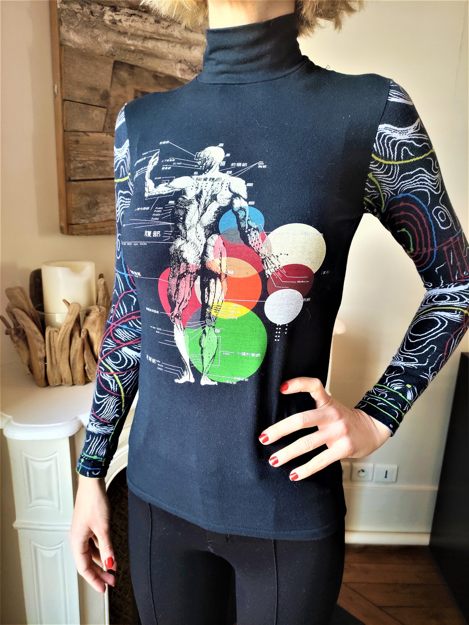 Collector JEAN PAUL GAULTIER Human Body Skeleton Science Rare Anatomy ...
