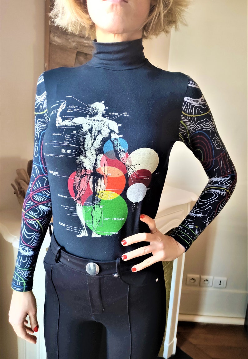 Collector JEAN PAUL GAULTIER Human Body Skeleton Science Rare Anatomy ...