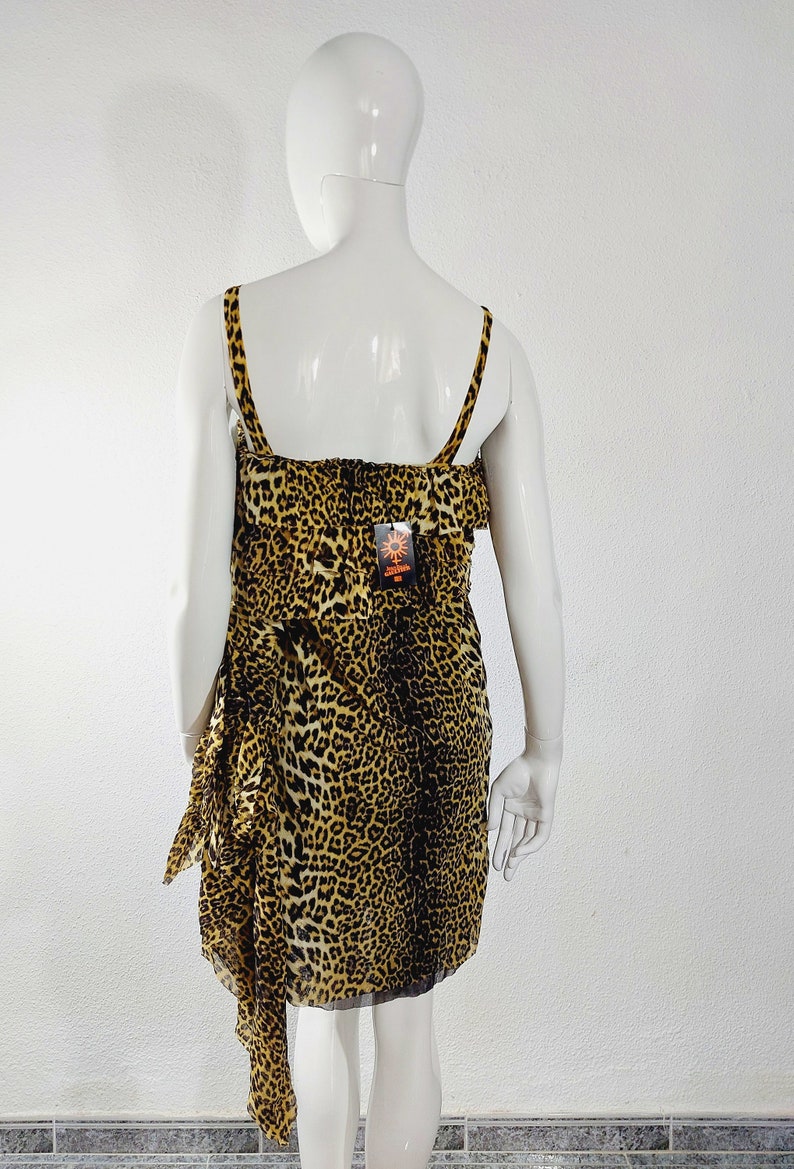 Vintage Jean Paul Gaultier 'tarzan & Jane' 1990s Leopard Asymmetrical ...