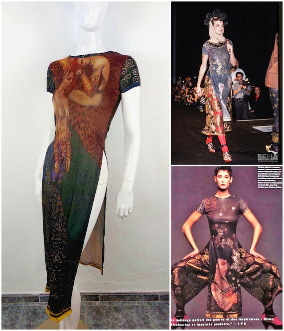 Rare Iconic Jean Paul Gaultier Vintage SS89 Gustav Kl… - Gem