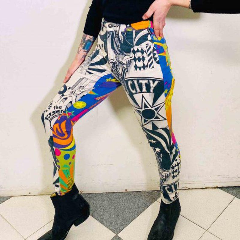 Statue of Liberty Jeans - Etsy