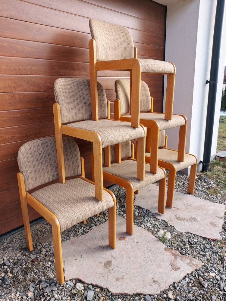 Wilkhahn Chairs Set of 6 1970s 1990s Designer Vintage Living - Etsy