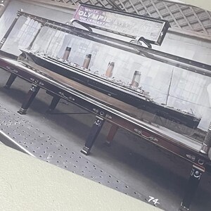 RMS Olympic, RMS Titanic, Builder's Model, Reprint Photo, April 1911 - Etsy