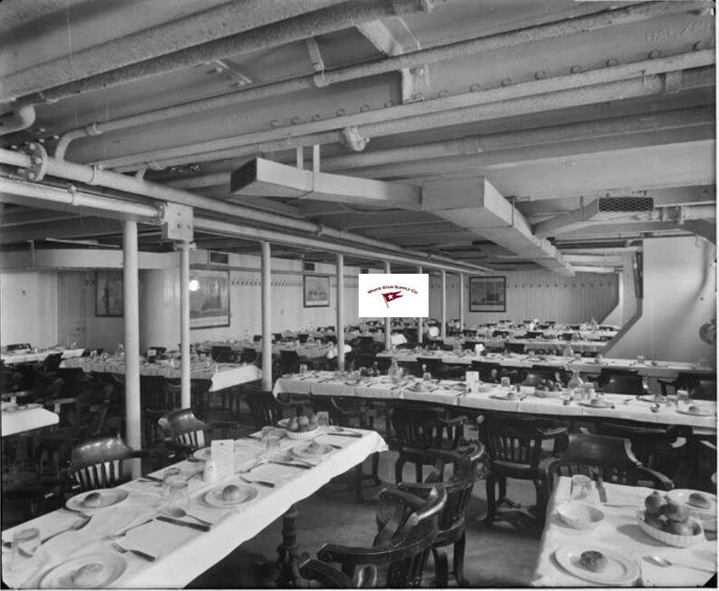 RMS Olympic Titanic Sister Third Class Steerage Collection Set of 4 ...
