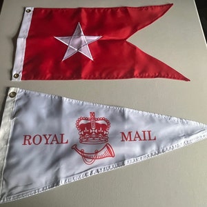 RMS Titanic, Her Iconic Flags! the White Star Line Flag & the Flag of ...