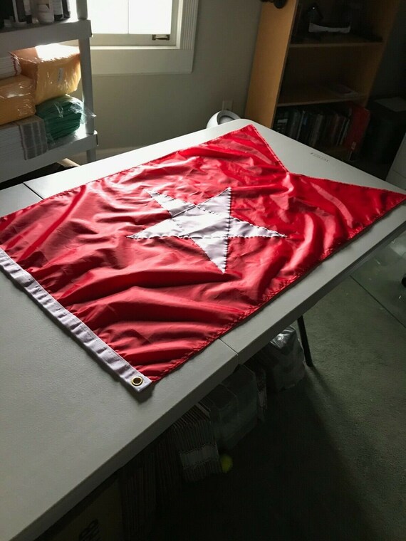 WHITE STAR LINE Rms Titanic Sewn Burgee Flag 24 X 43 Inches | Etsy