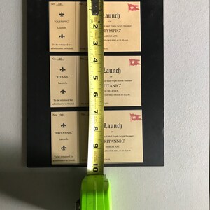 White Star Line Launch Tickets Olympic, Titanic, & Britannic A ...