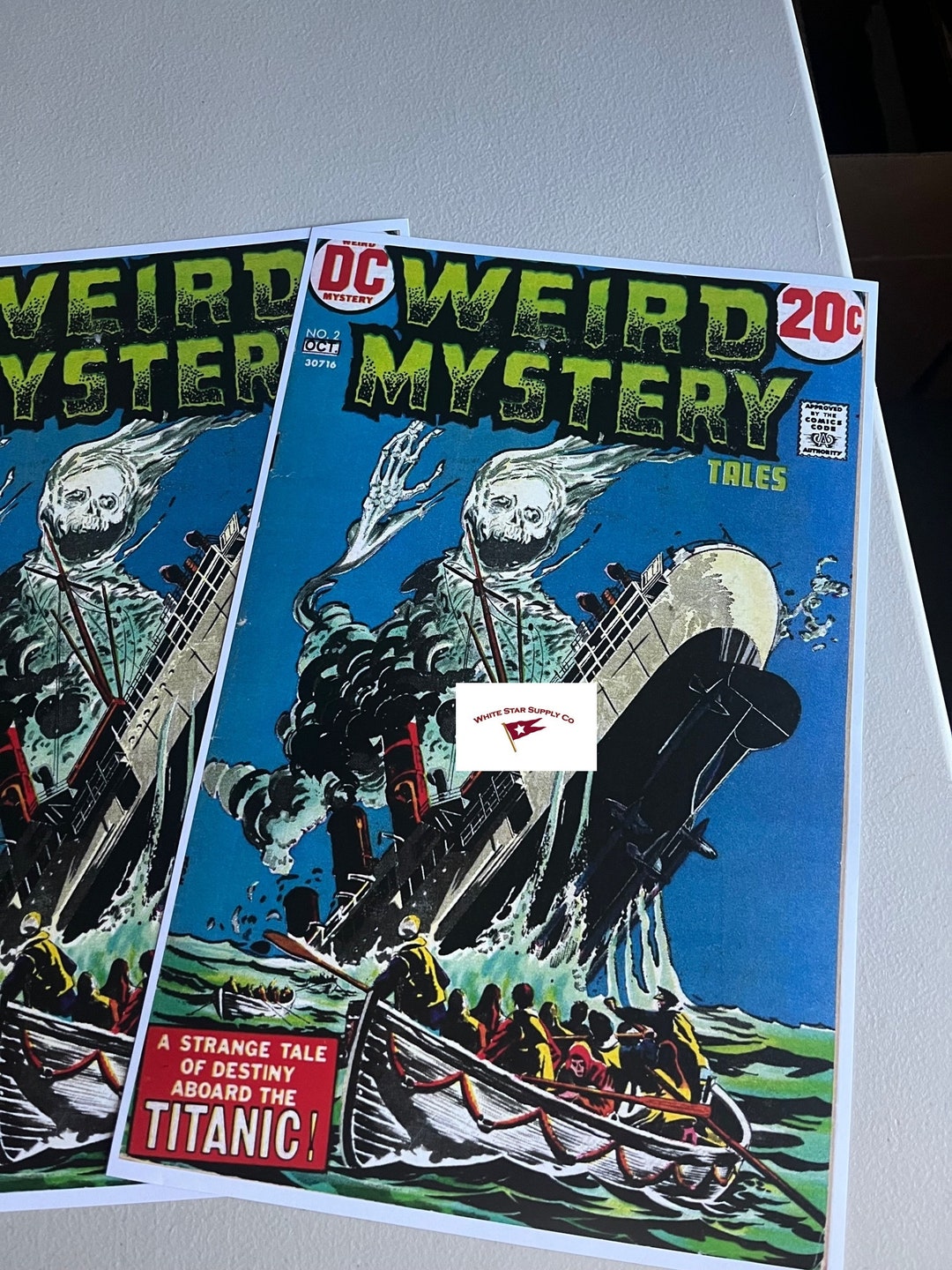 Weird Mystery Oct 1972 Titanic Edition Poster, 11x17 Card Stock, Rare ...