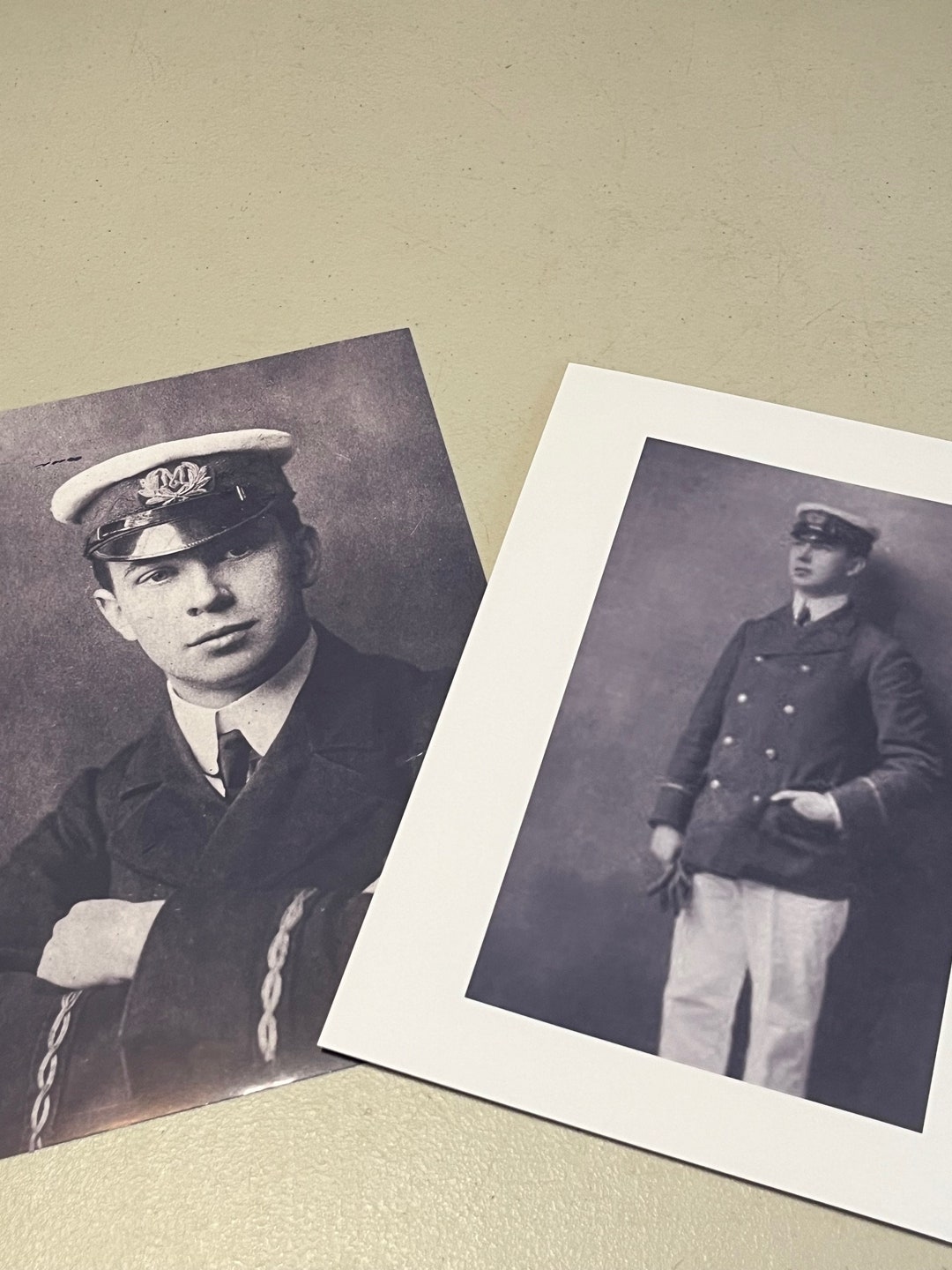 Jack Phillips Titanic Marconi Officer Set of 2 Reprint Photos, High ...