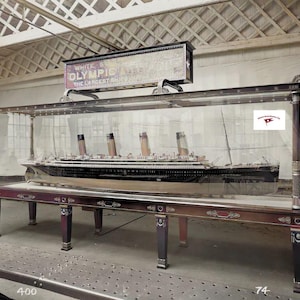 RMS Olympic, RMS Titanic, Builder's Model, Reprint Photo, April 1911 - Etsy