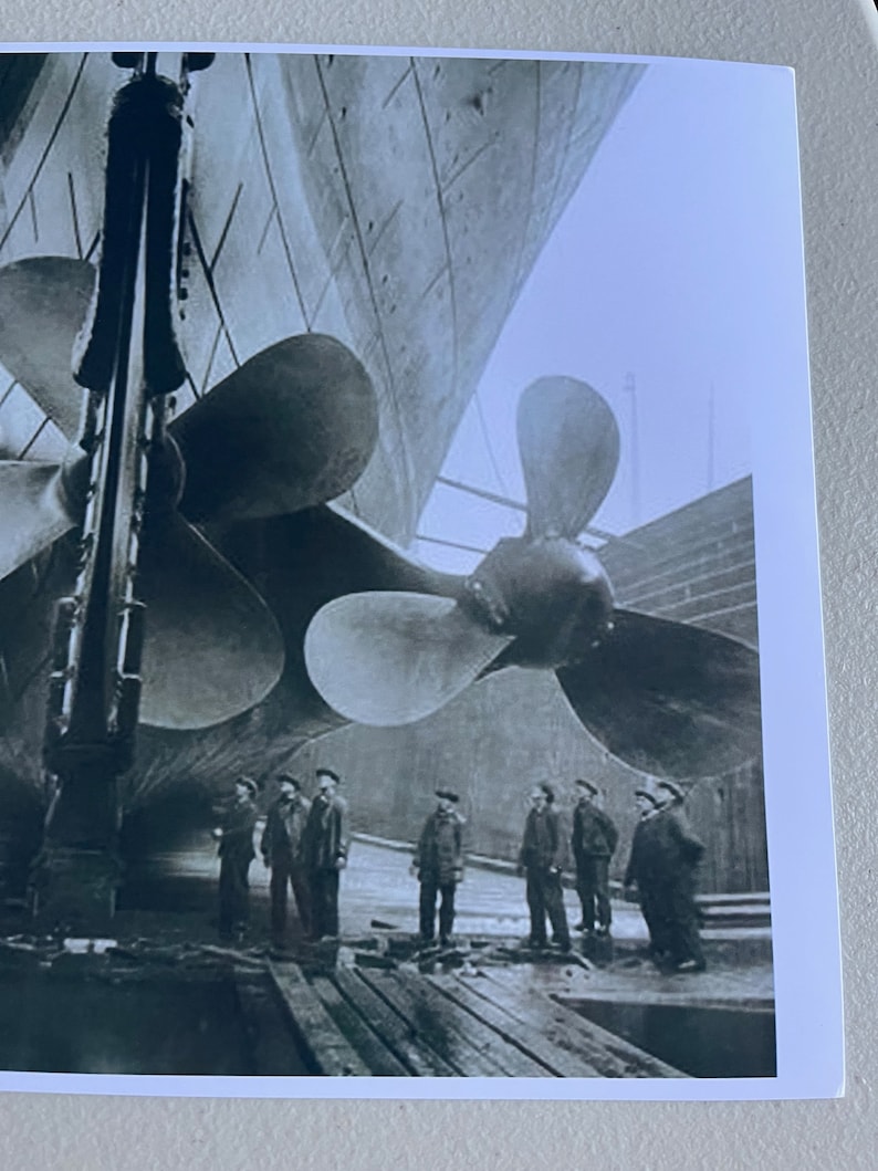 RMS Titanic's Massive Rudder and Propellors in TGD - Etsy