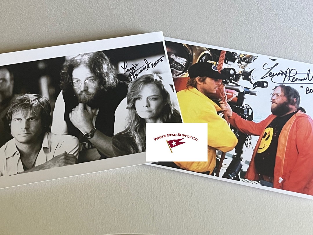 TITANIC 1997, Lewis Abernathy, "mister Bodine" Autograped Photos, Rare ...