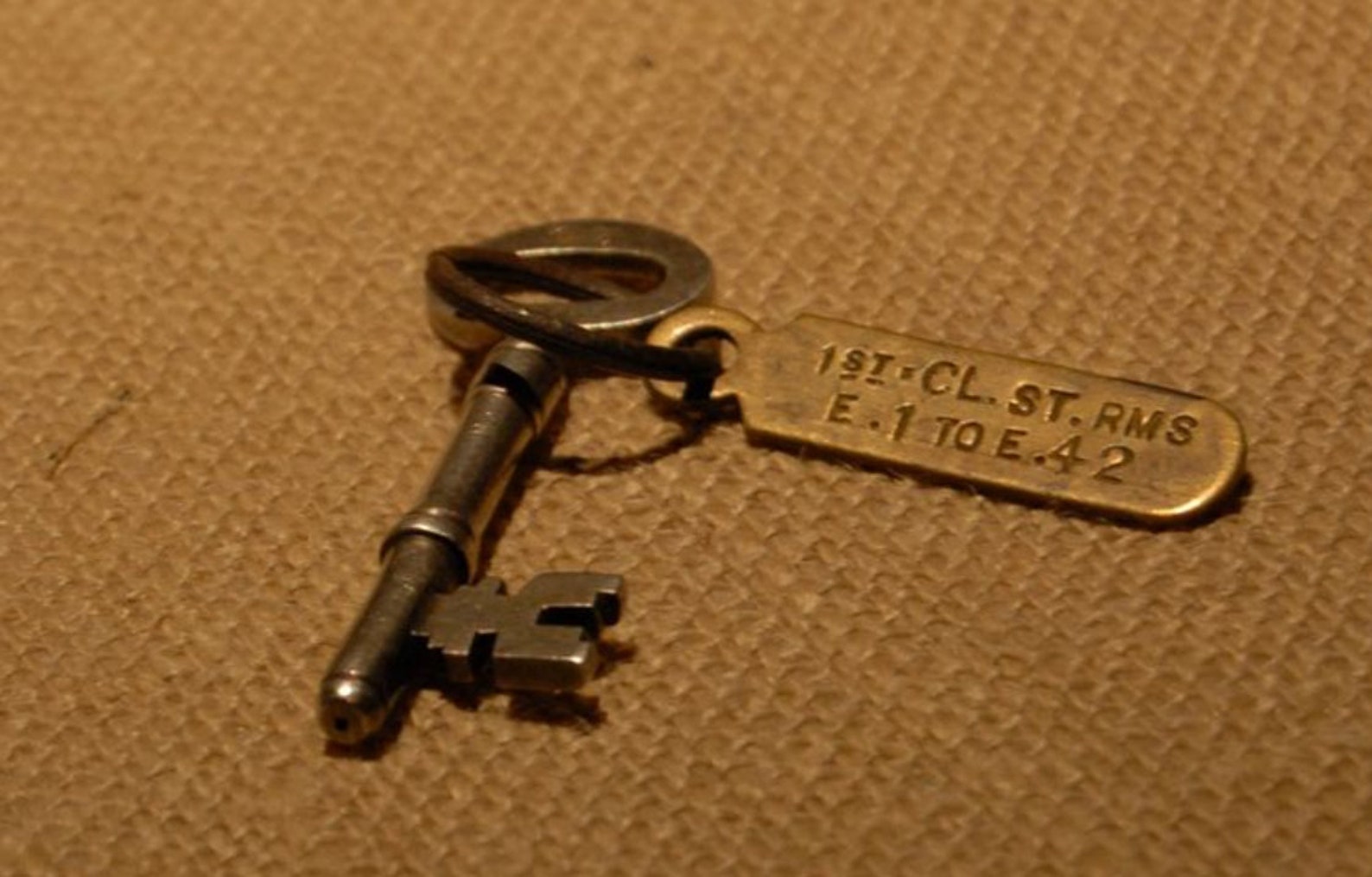 RMS Titanic First Class Steward's Master Key for E-deck Staterooms ...