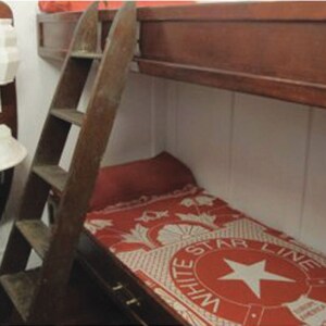 White Star Line RMS Titanic 3rd Class Woven Steerage Blanket/ Throw ...