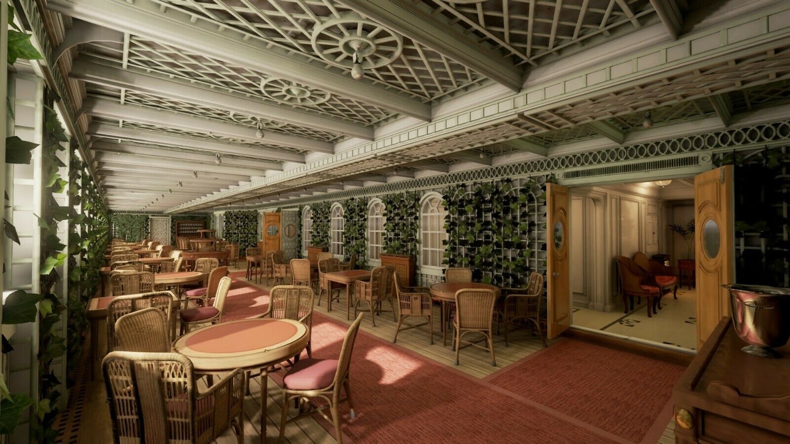 RMS Titanic Café Parisien Cocktail Menu Replica | First Class Bar Menu ...