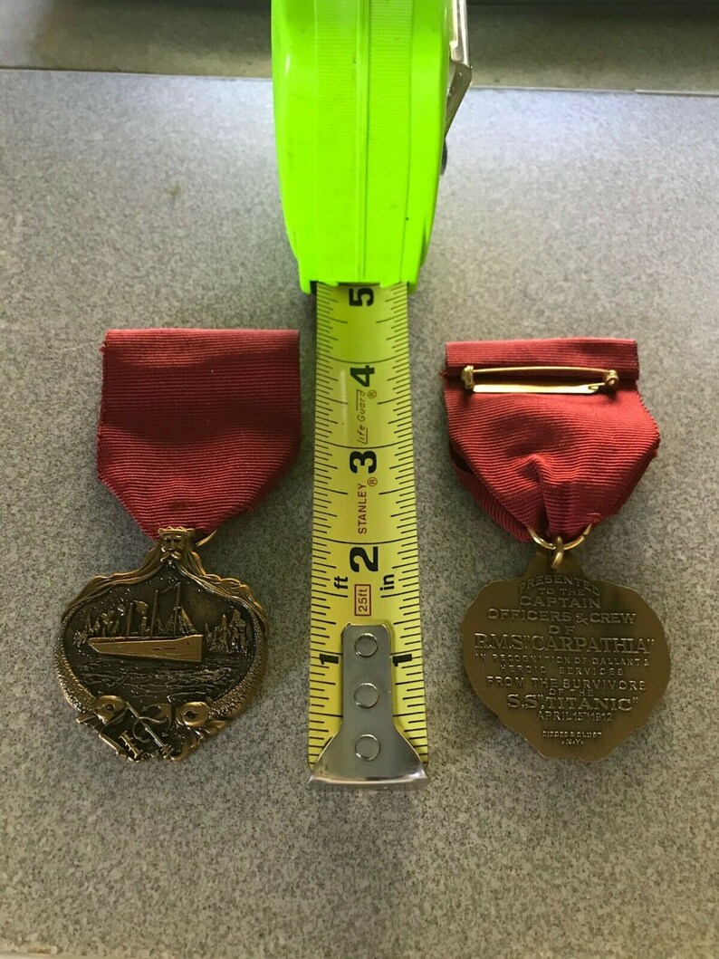 RMS TITANIC Interest Captain Arthur H. Rostron Carpathia | Etsy