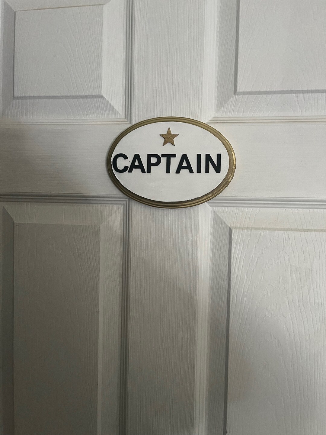RMS Titanic Captain's Quarters Door Sign, Replica. A Nice Gift for Your ...