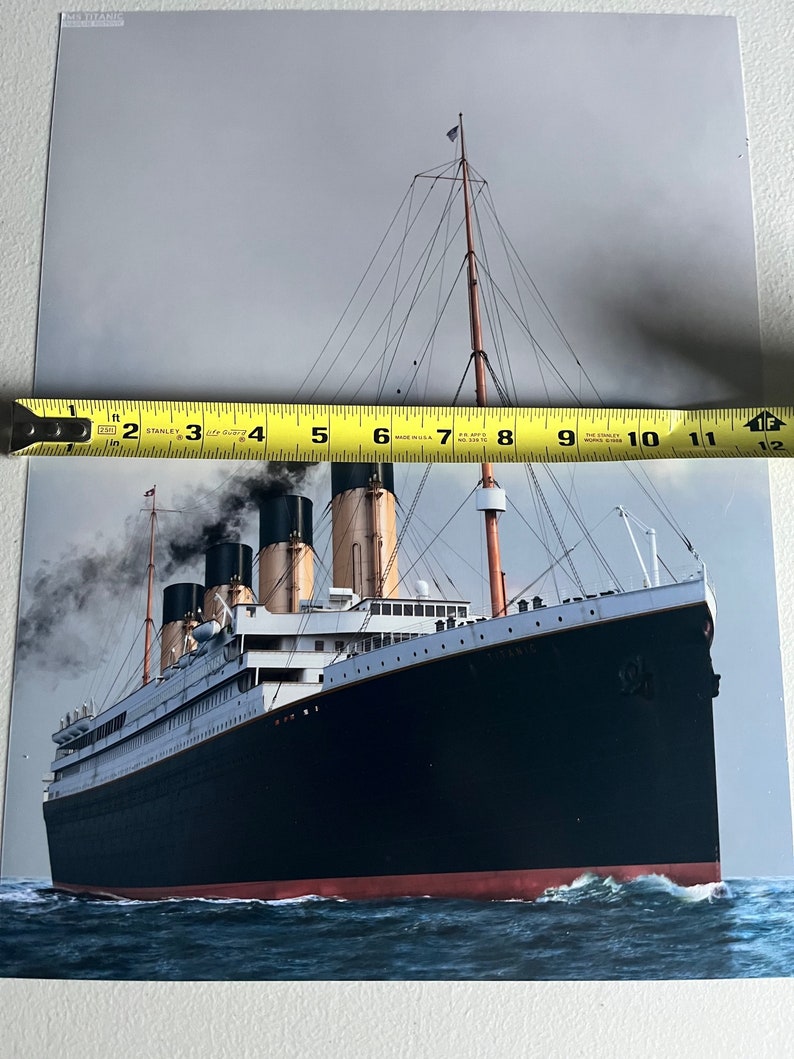 RMS Titanic Bow View Incredibly Stunning 16 X 12 Image - Etsy Canada