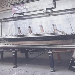 RMS Olympic, RMS Titanic, Builder's Model, Reprint Photo, April 1911 - Etsy